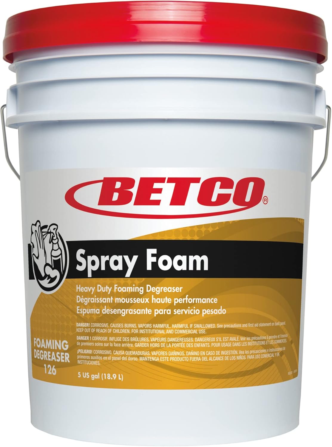 Amazon.com: Betco® Spray Foam Degreaser, 640 Oz Bottle : Health & Household