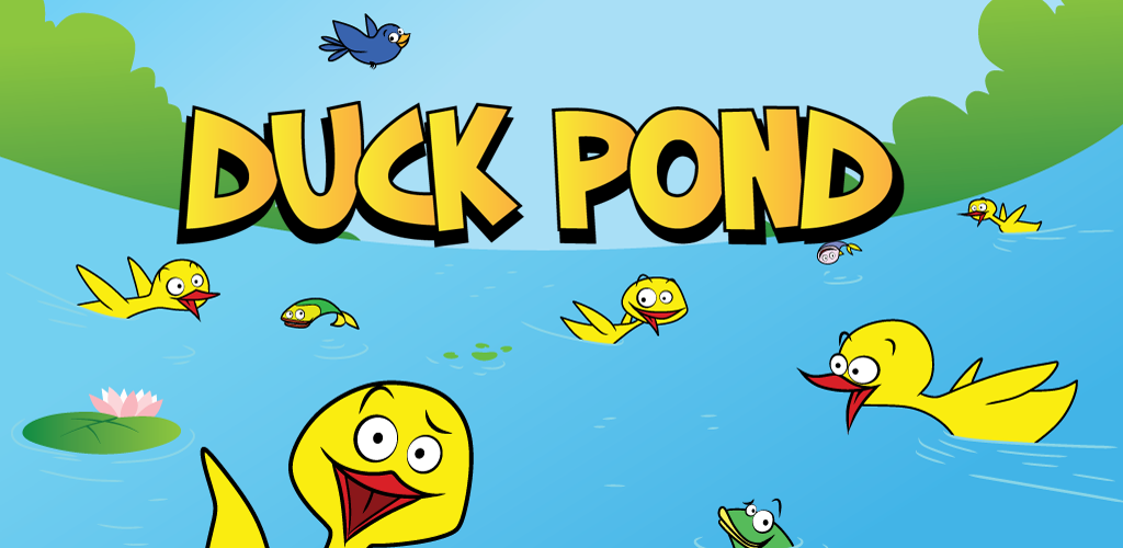 Duck Pond Game Cartoon