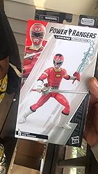 Amazon.com: Power Rangers Lightning Collection Turbo Red Ranger 6-Inch ...