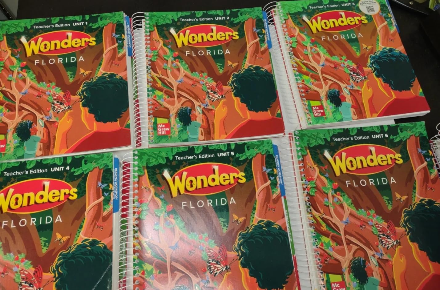 Wonders Teacher's Edition Grade 1 2022 Florida Unit 1,2,3,4,5,6 ...