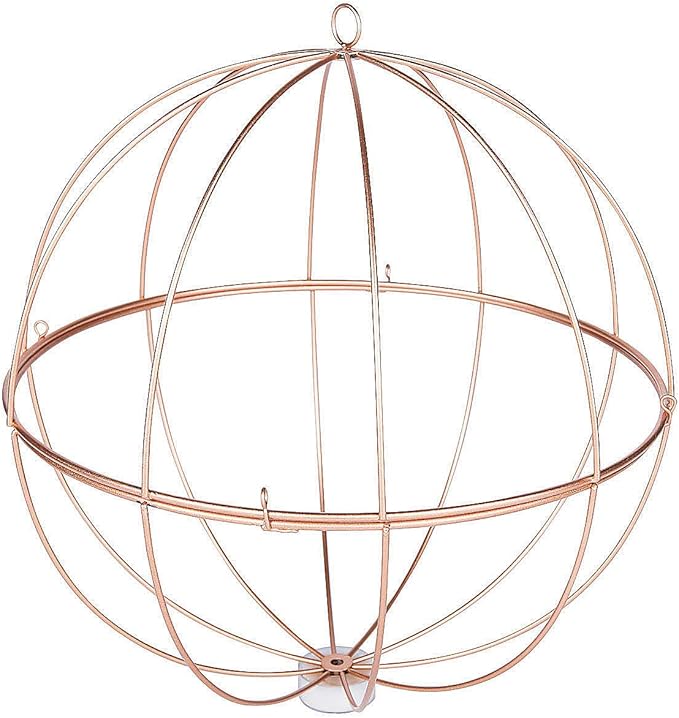 Amazon.com: Fun Express Gold Geometric Metal Sphere (12 inch Diameter ...