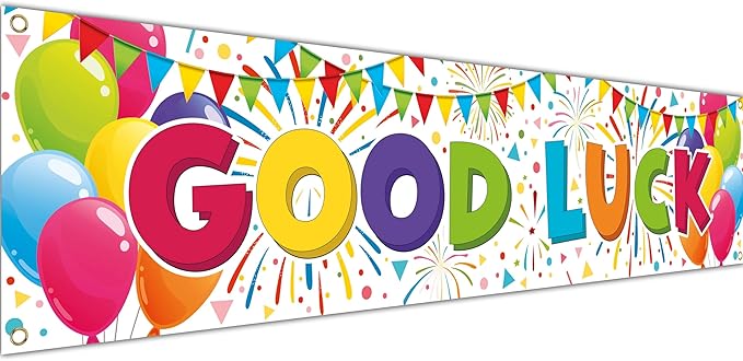 Amazon.com: Good Luck Banner - We Will Miss You Banner - We Will Miss ...