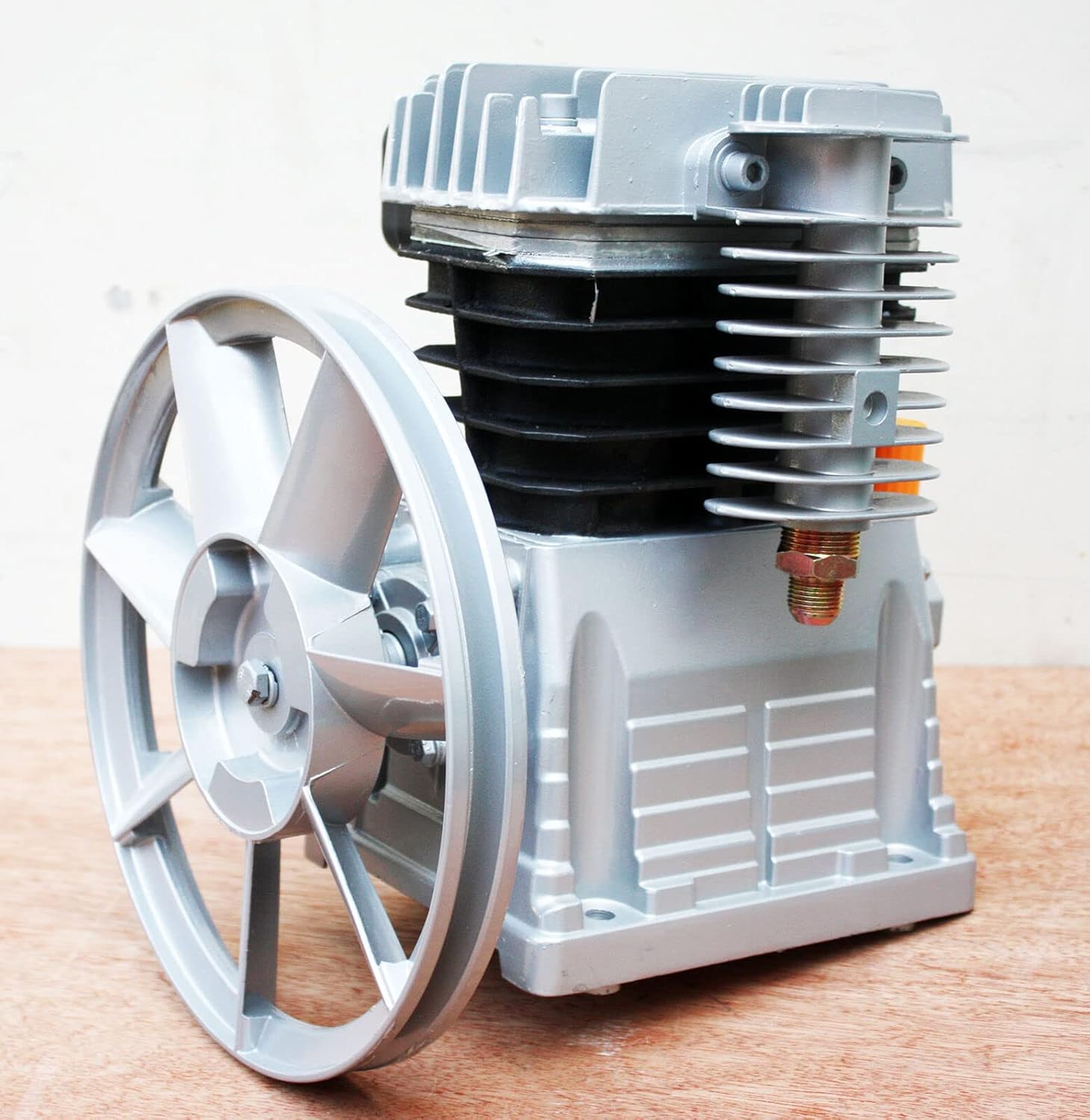 Amazon.com: 3HP Pulley AIR Compressor Head Pump Piston Cylinder 145PSI ...