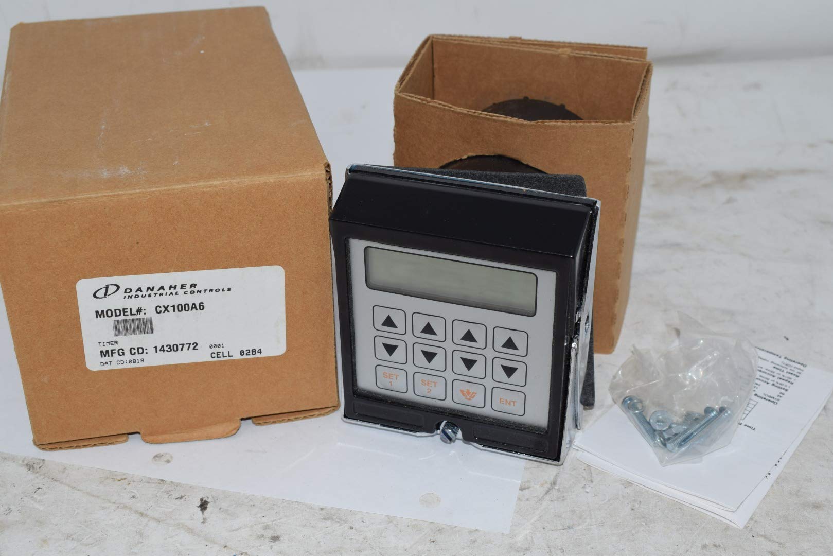 Buy EAGLE SIGNAL CX100A6 Timer, CYCL-Flex Panel, LCD Display, CX Series ...