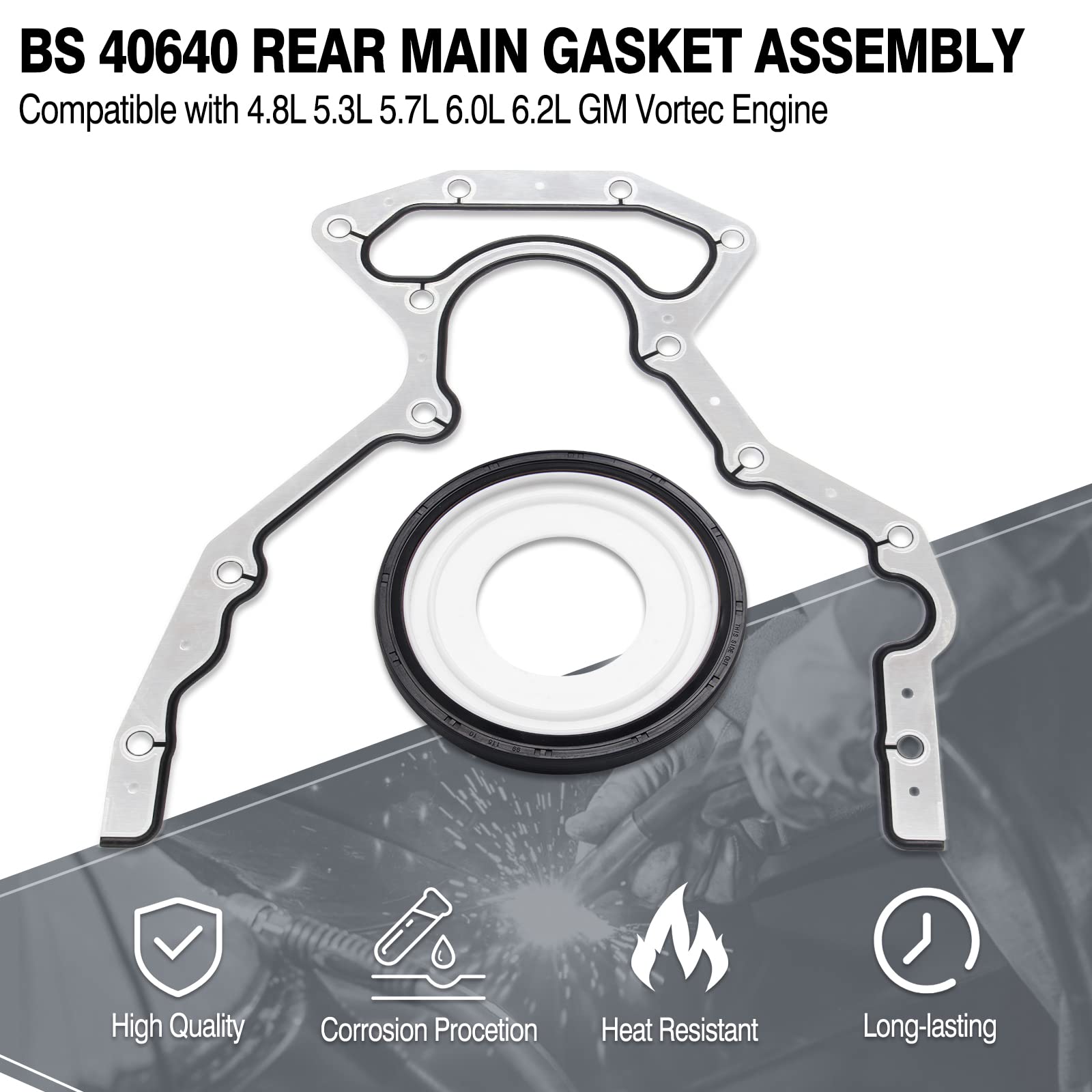 SKF 52648 LDS & Small Bore Seal R Lip Code Crwh1 Style Inch 5.25" Shaft