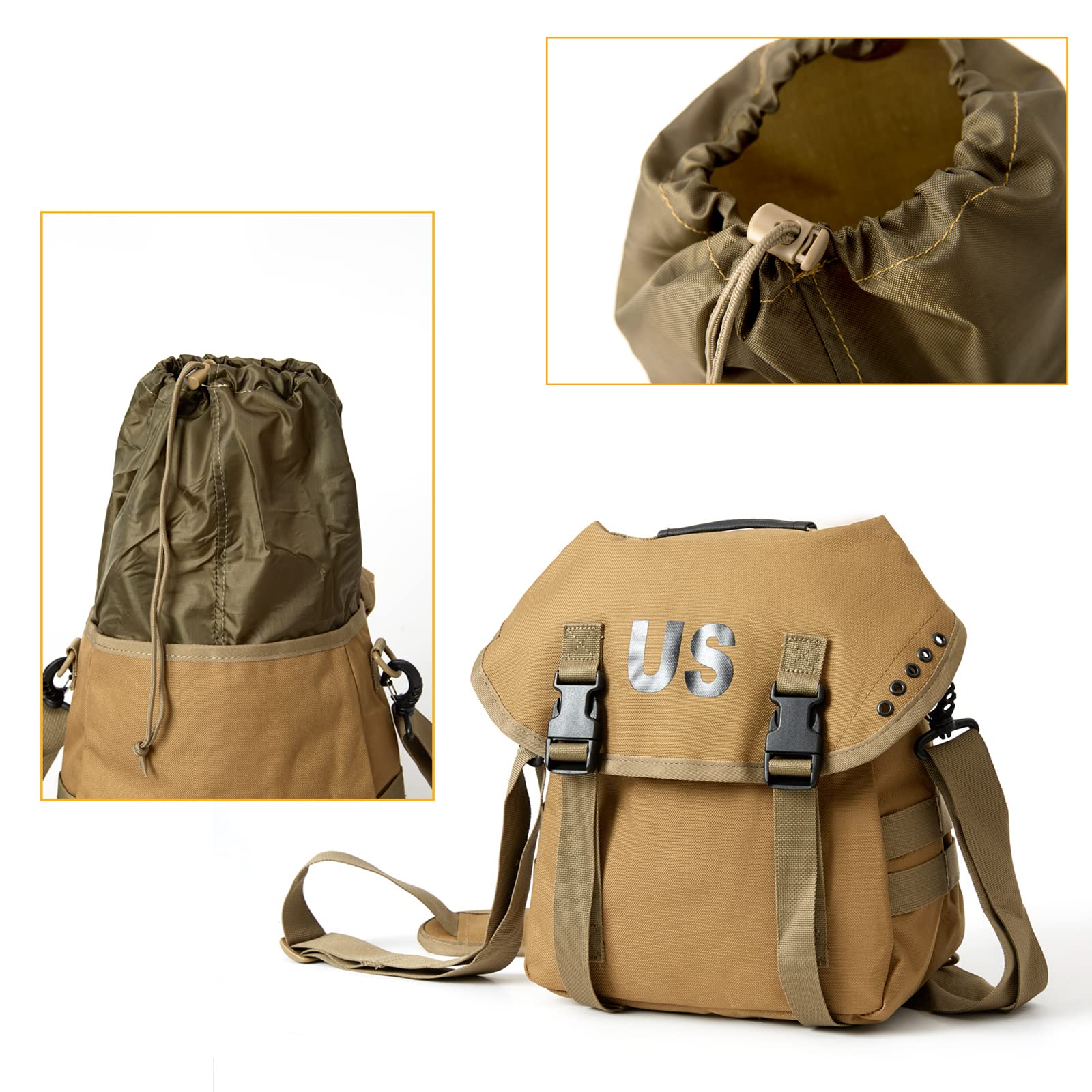 Multipurpose Military Alice Butt Pack, Molle Webbing Sling Bag for ...