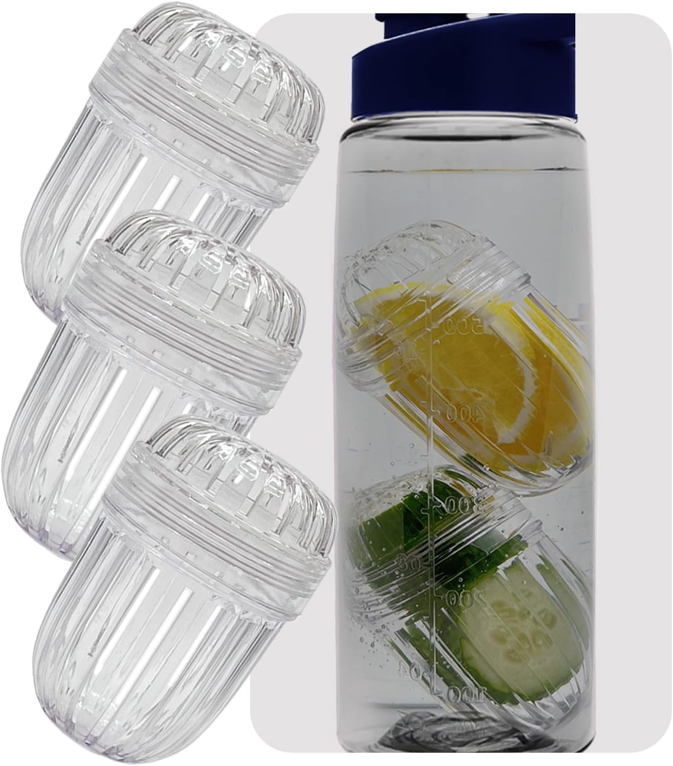Amazon.com: 3PCS Fruit Infuser Insert for Wide Mouth Water Bottles ...