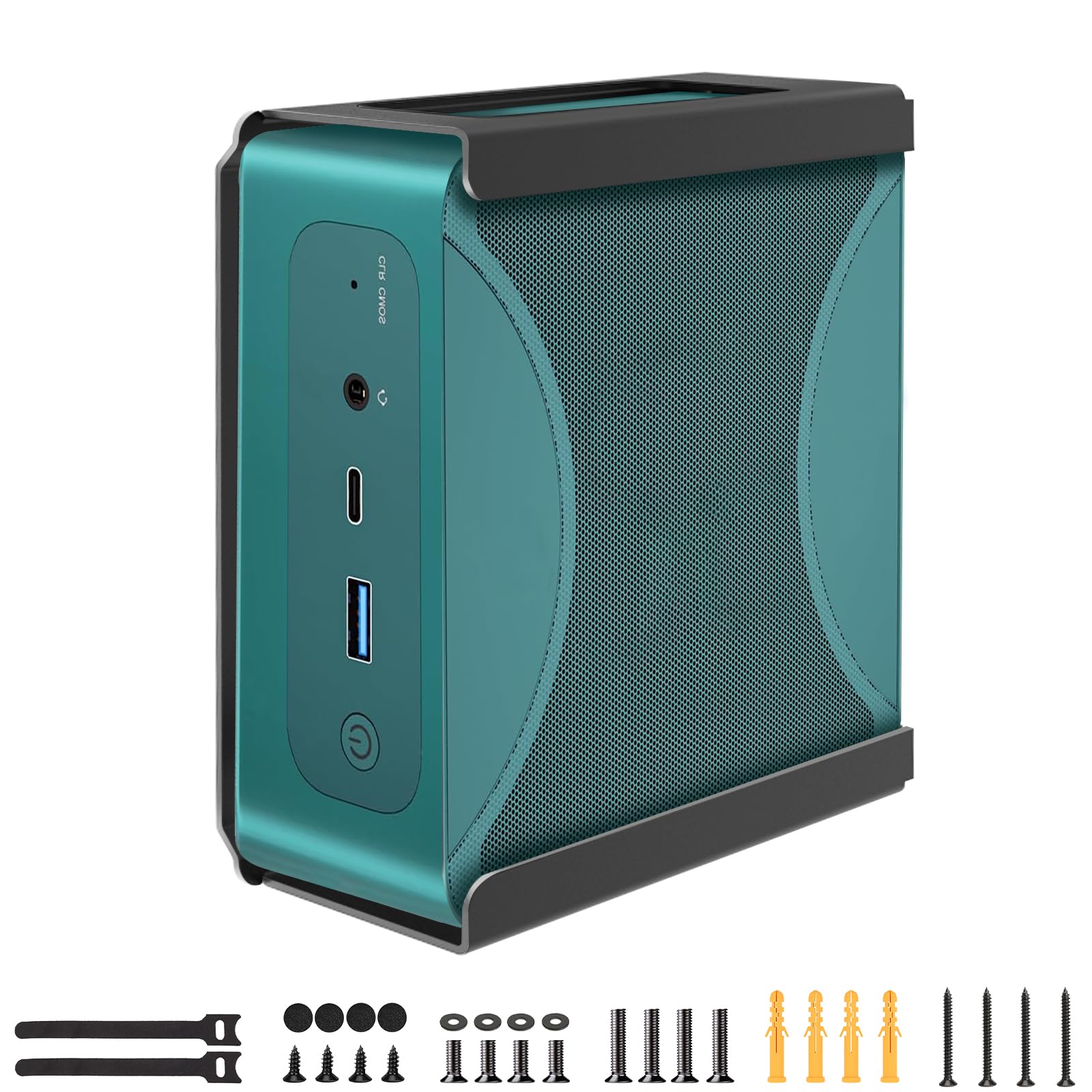 Amazon.com: Maozhren Metal Mini PC Mount for Beelink SER7 Mini PC, SER7 ...