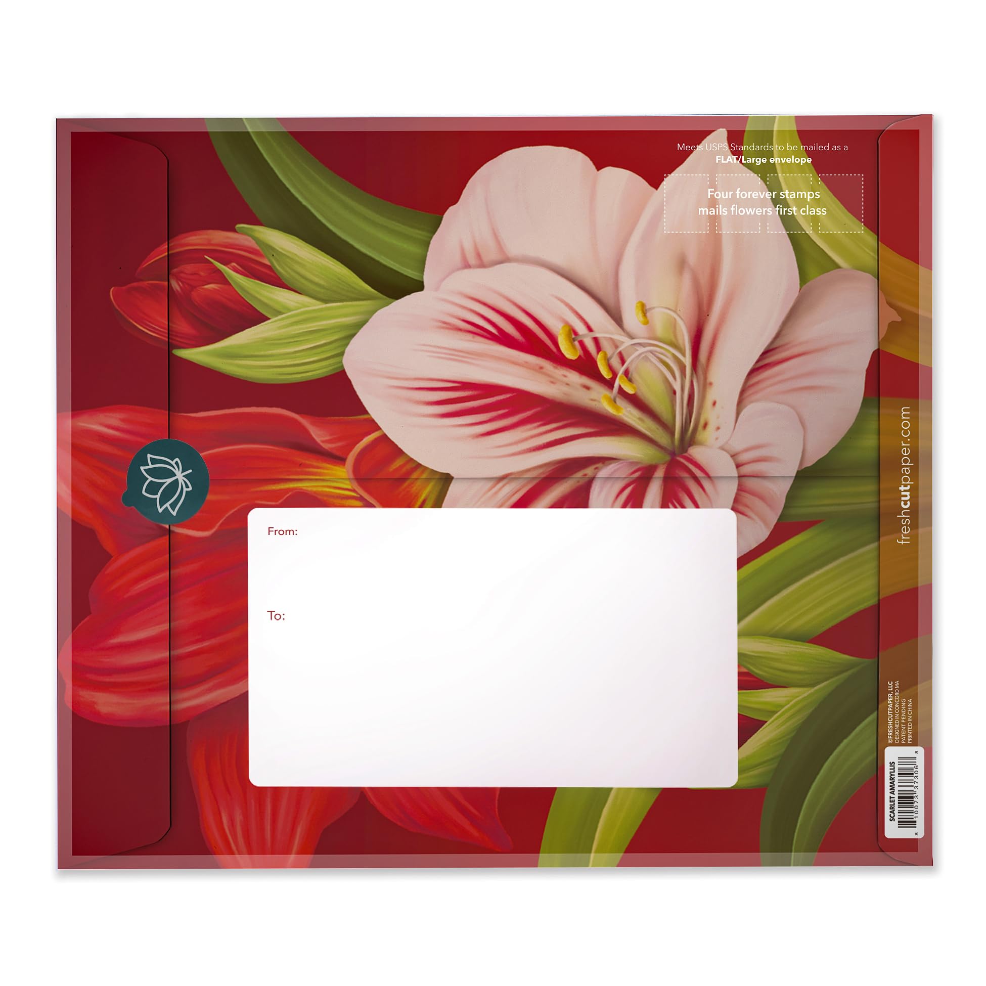 Snapklik.com : Pop Up Cards, Scarlet Amaryllis, 16 Inch Life Sized ...