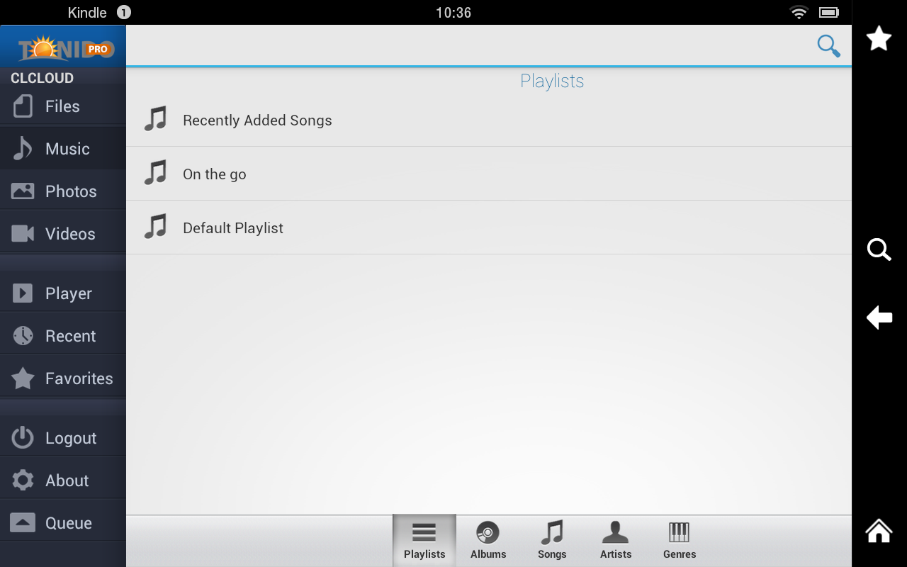 Tonido - App on Amazon Appstore