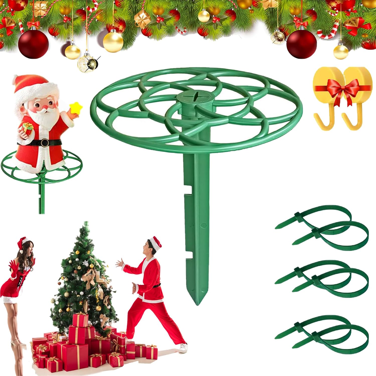 Amazon.com: Pick Fix Christmas Tree Topper Holder, Christmas Tree ...