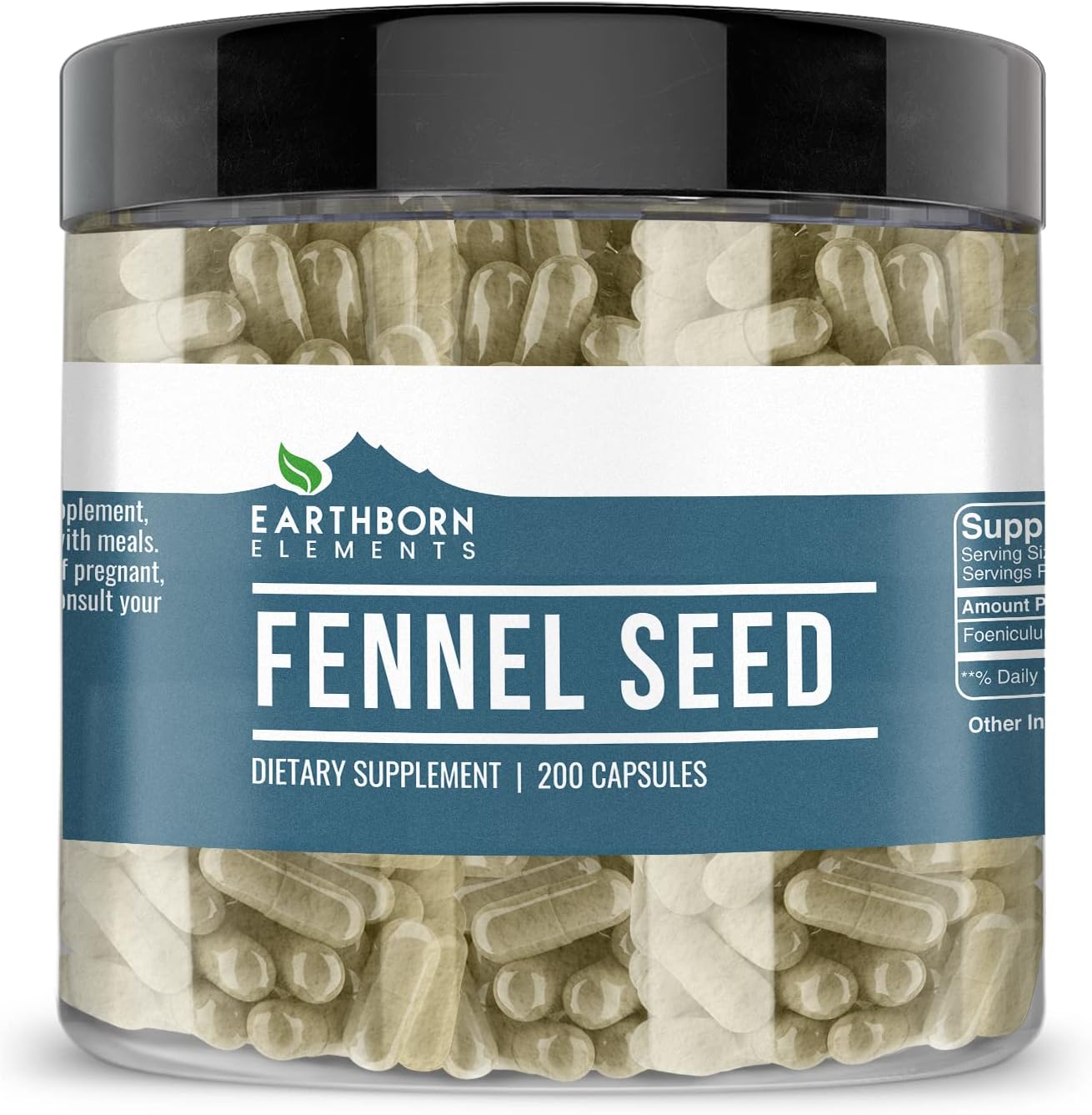 Amazon.com: Dr Clark Store Fennel Seed, 550 MG, 100 Gelatin Capsules ...