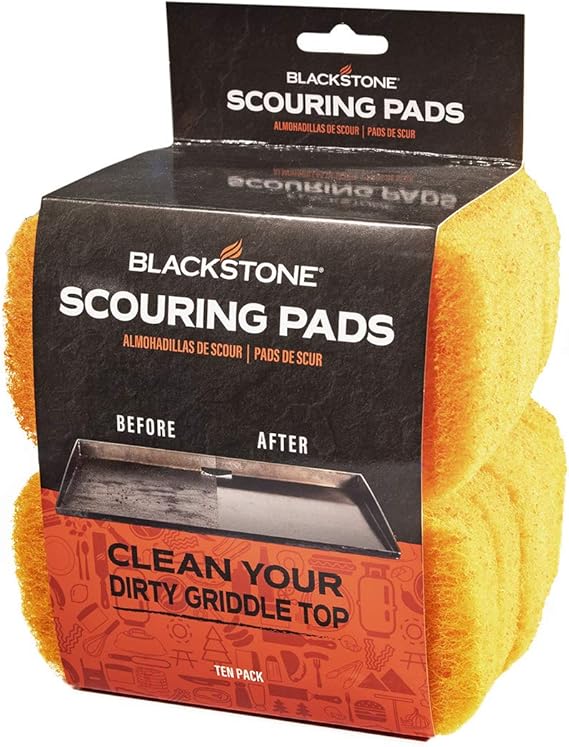 Amazon.com: Blackstone Griddle Scrub Pads (Pack of 10), 5063, BBQ Grill ...