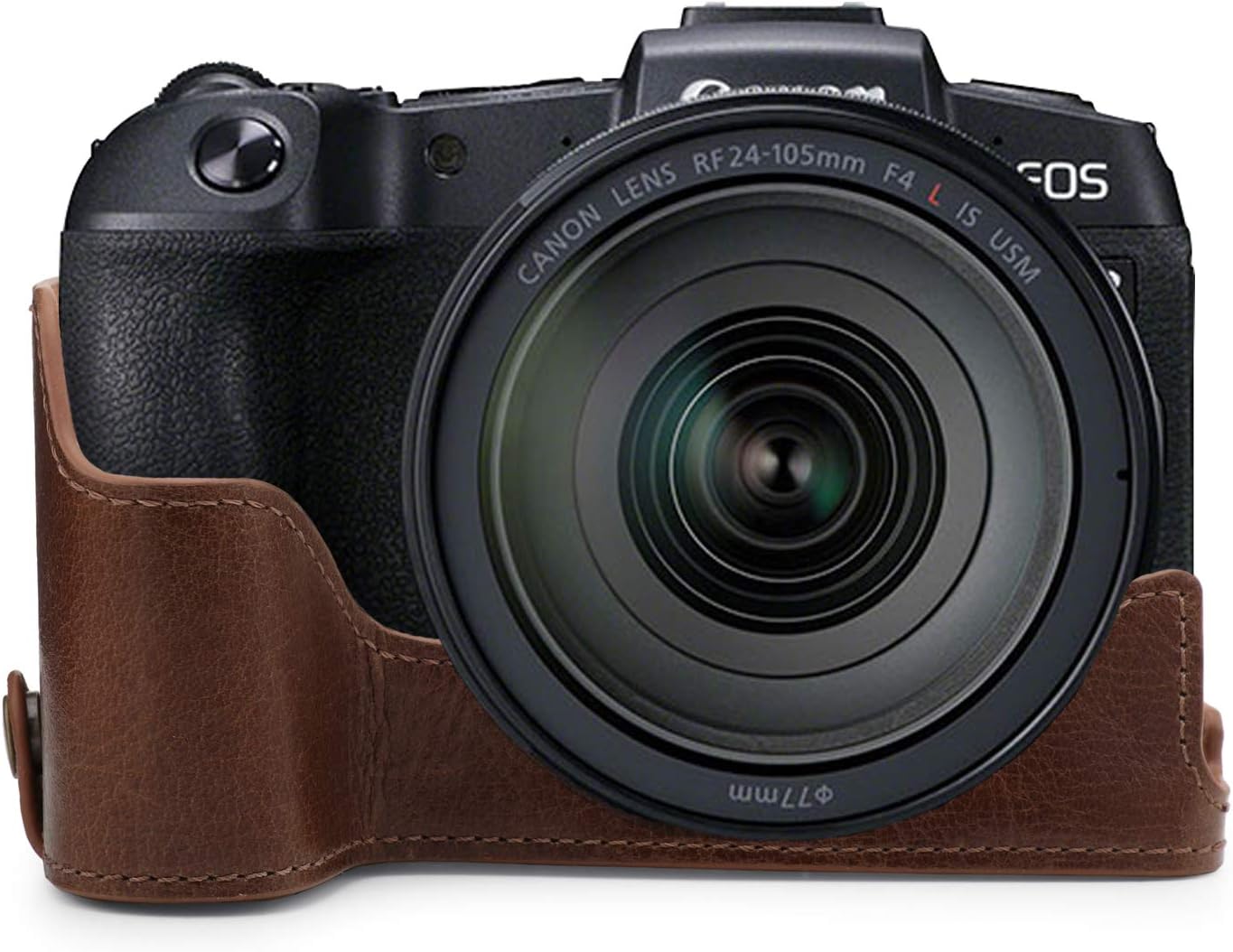 Amazon.com : MegaGear MG1740 Ever Ready Genuine Leather Camera Half ...