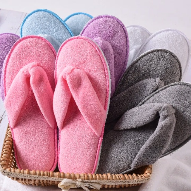 Watch Multi-color Spa slippers set flipflop house slippers dispossible ...