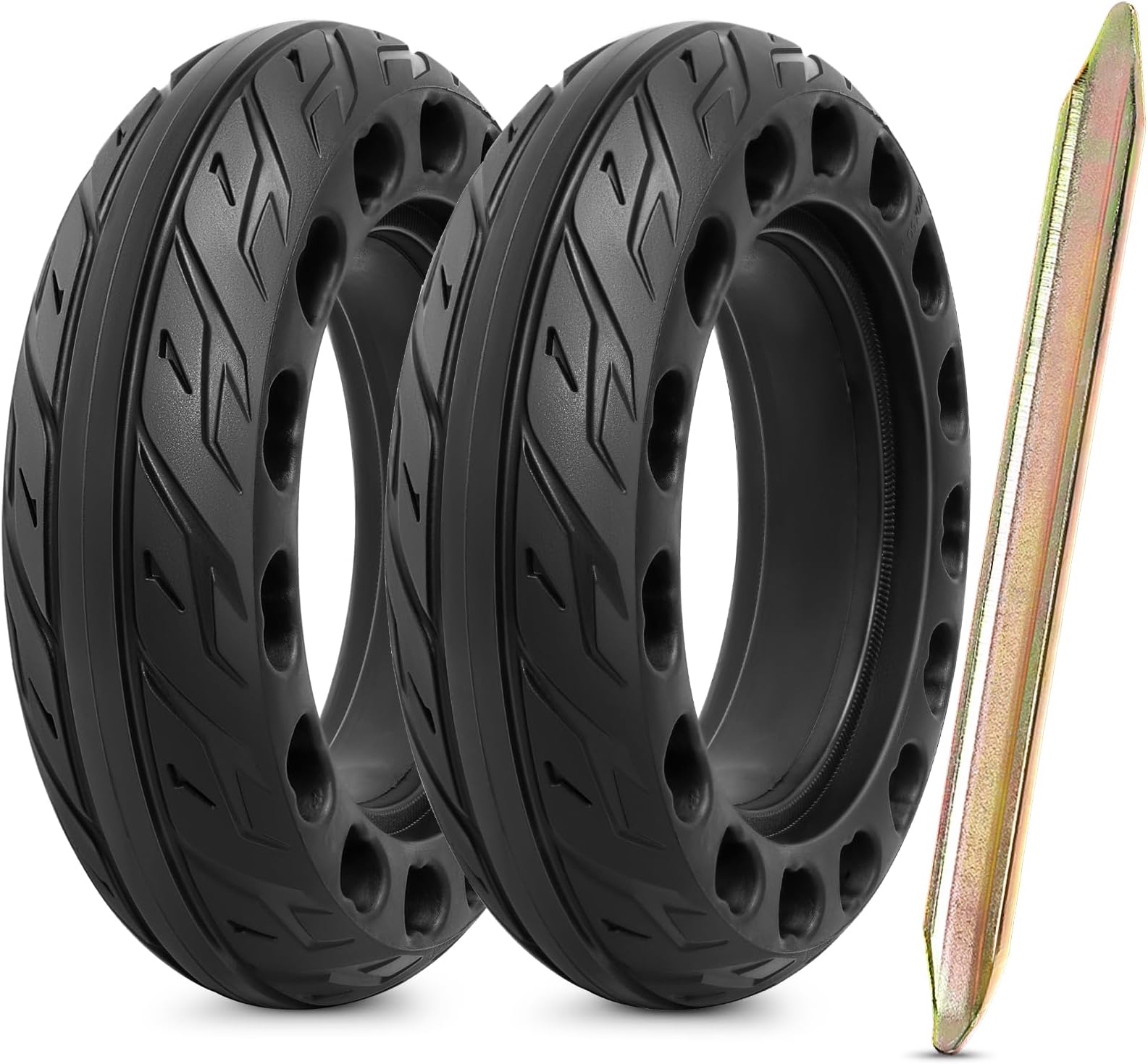 Amazon.com: 200 x 50 Scooter Tire 200x50 Solid Rubber Tire For Razor ...