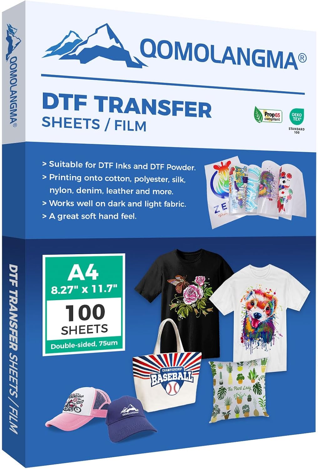 Amazon.com: DTF Transfer Film Double-Sided PreTreat Sheets DTF Transfer ...