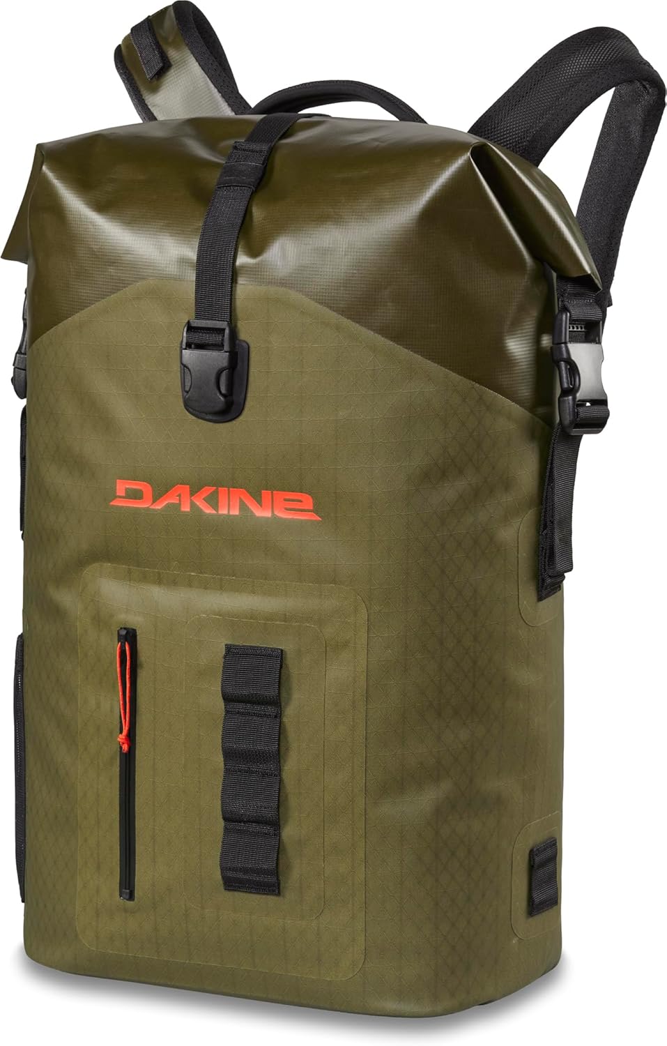 Amazon.com: Dakine Cyclone Wet/Dry Rolltop Pack 34L - Dark Olive, One ...