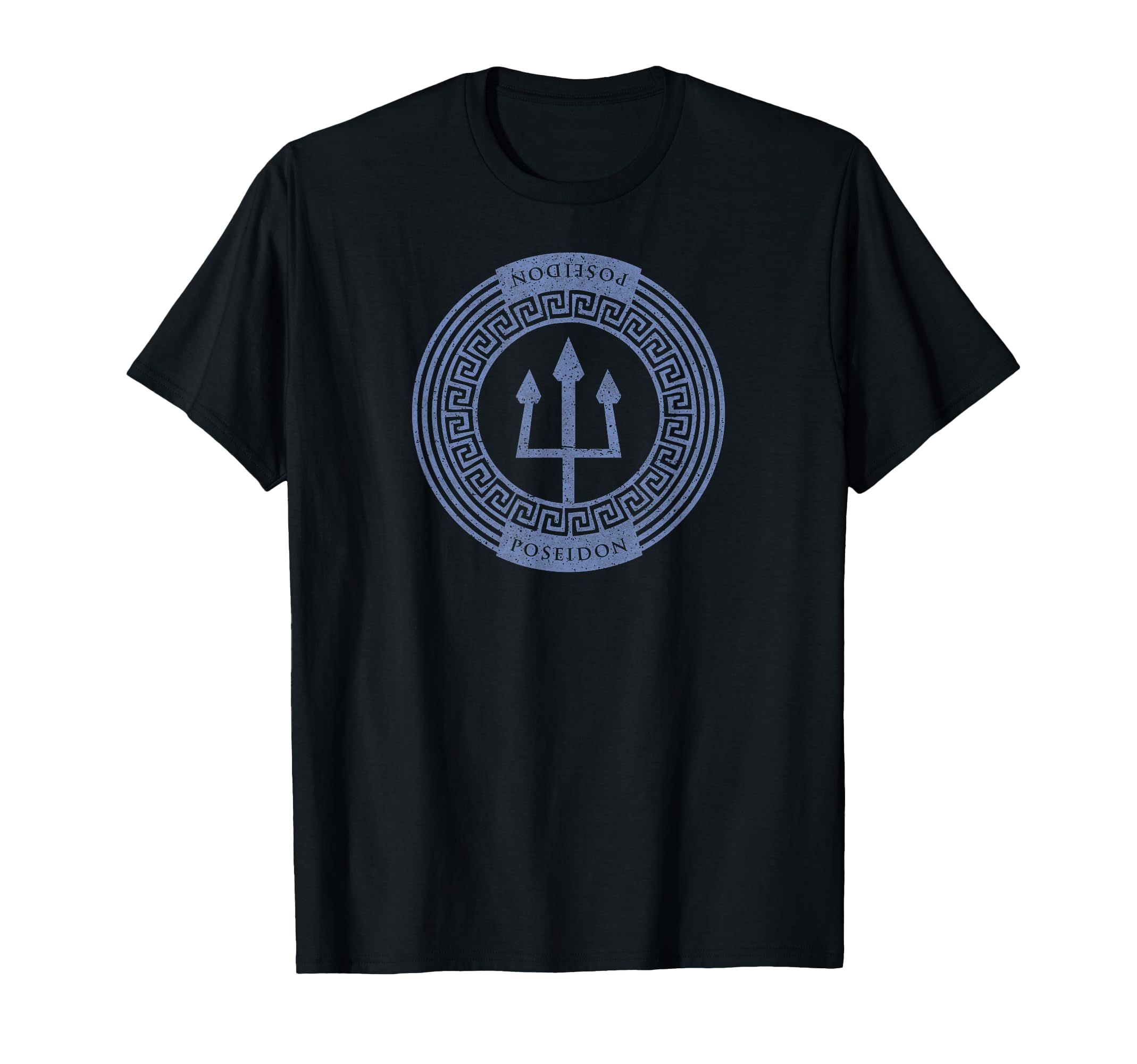 Amazon.com: Greek God Poseidon Sea Trident T-Shirt : Clothing, Shoes ...