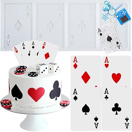 Amazon.com: 4 Aces Poker Playing Cards Hearts Diamonds Spades Clubs for ...