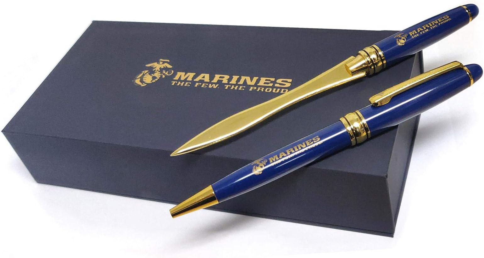 Amazon.com : United States Marine Corps Heavy Metal Red Ball Point Pen ...