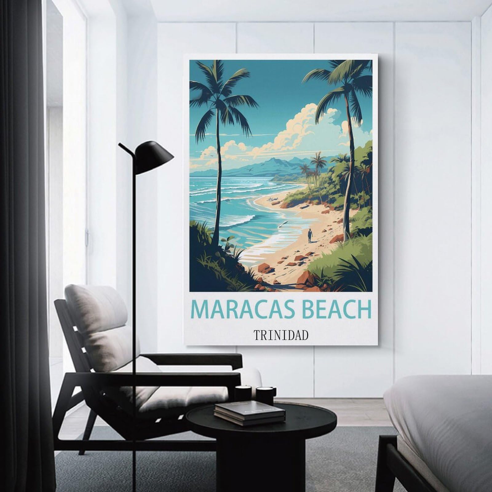 Maracas Beach Wallpaper Personalized Maracas Beach Travel Print