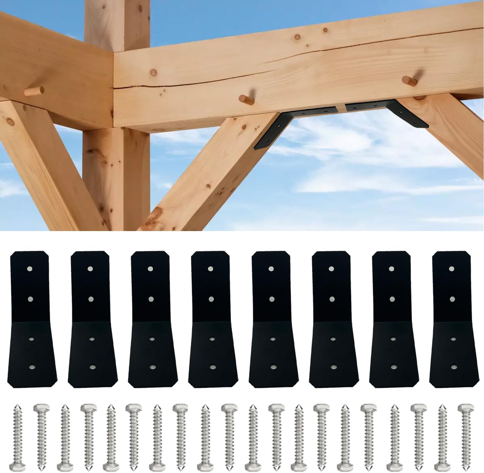 Amazon.com: eoere 10 PCS 2-1/2" Flush Inside 45 Degree Angle Bracket ...