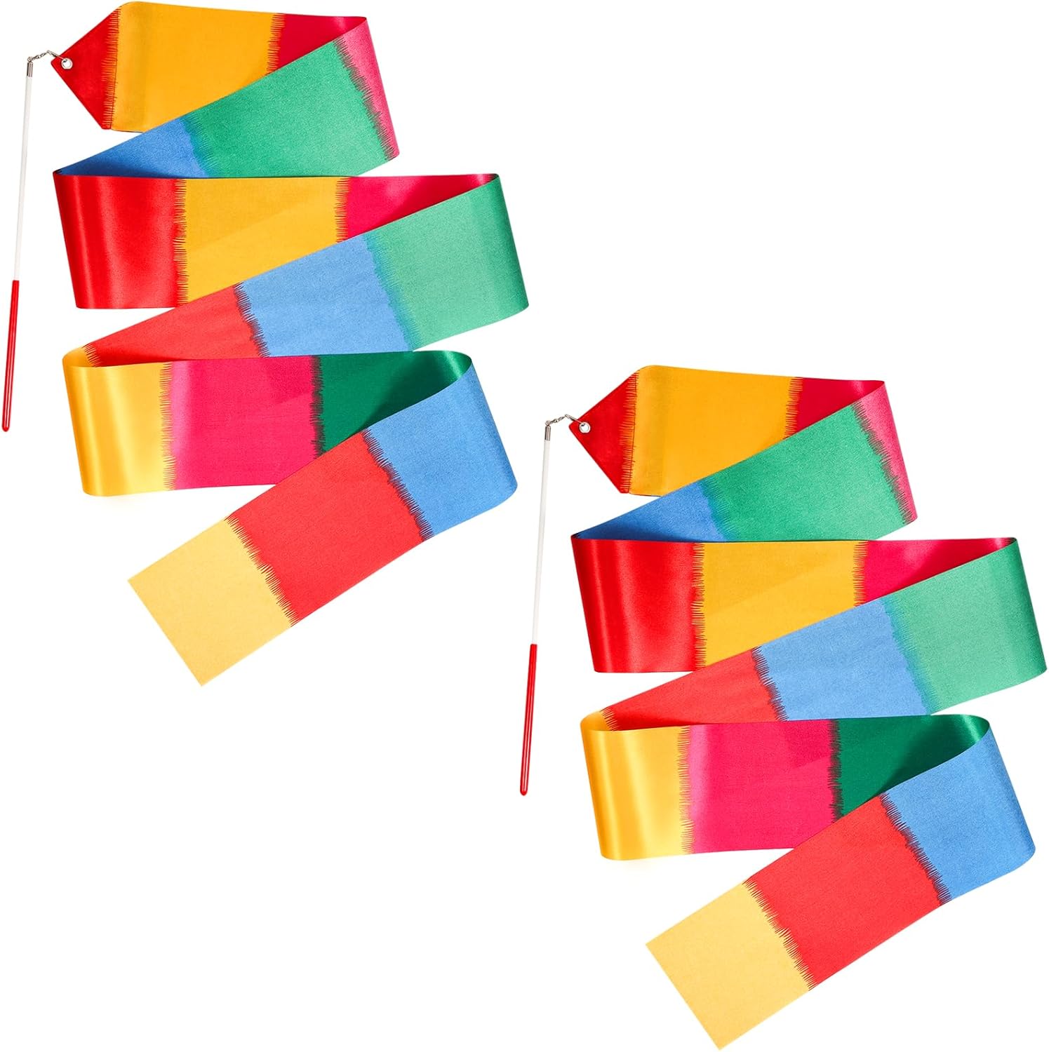 Amazon.com : HiUnicorn Wide Dance Ribbons Praise Dance Worship Flags ...