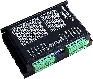 Amazon.com: 3Pcs DM556 Digital Stepper Motor Driver 2 Phase 5.6A for 57 86 Stepper Motor NEMA23 ...