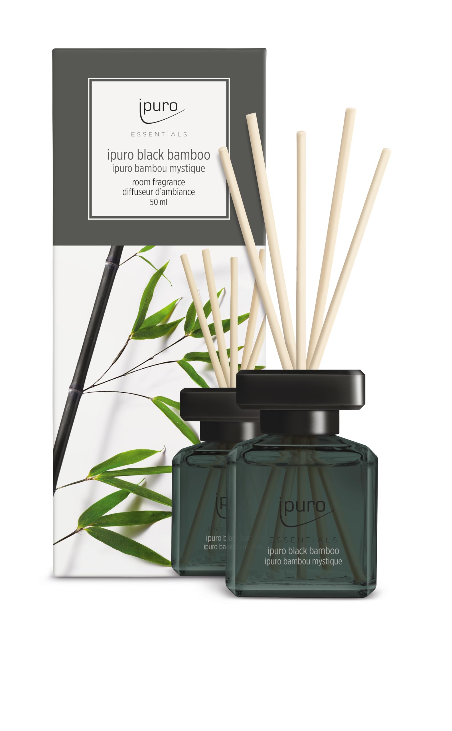 ipuro - Essentials Raumduft Black Bamboo 50ml | Raumerfrischer mit ...