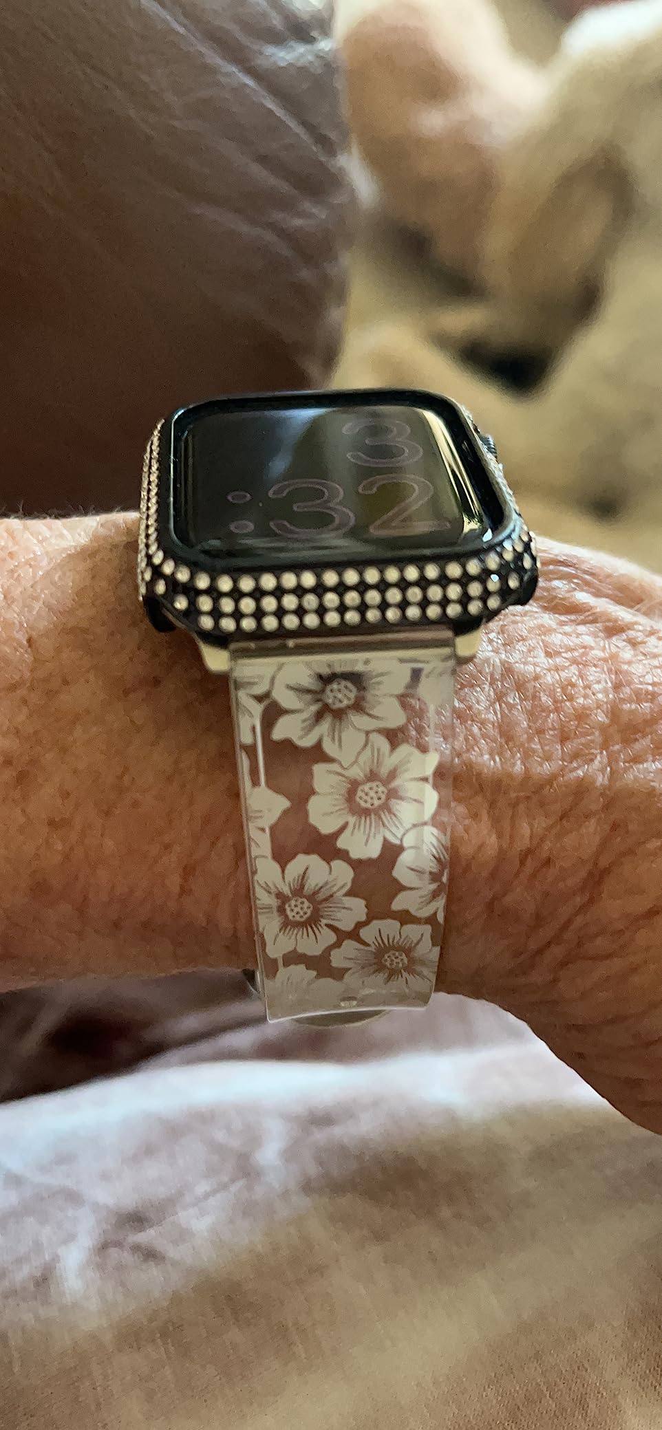 Amazon.com: Kate Spade New York Silicone Band for 38/40/41mm Apple ...