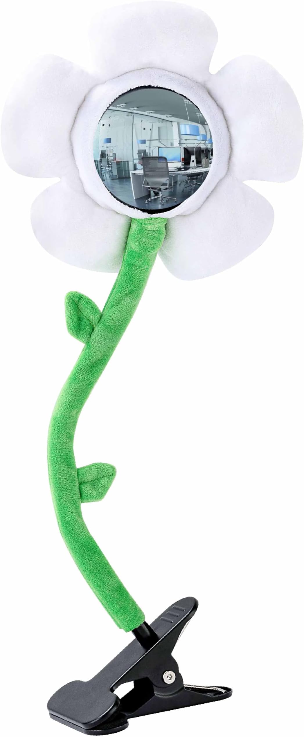 Amazon.com: Clip On Mirror, Cubicle Mirror To See Behind You, Clip On ...