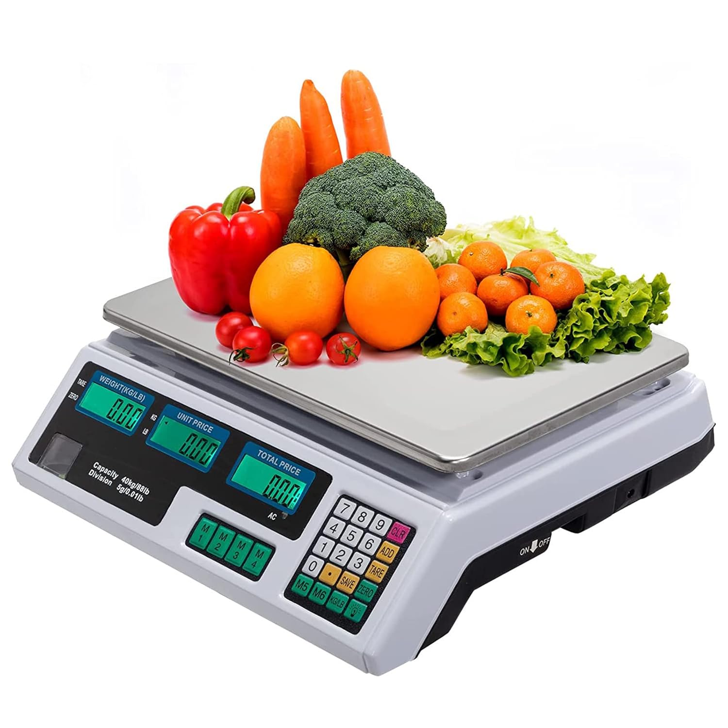 Amazon.com: Price Computing Weighing Fruits Scale, Industrial Weighing ...