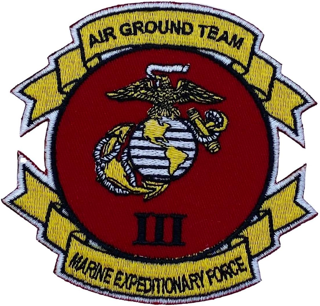 Amazon.com: Squadron Nostalgia LLC 3rd Marine Expeditionary Force Patch ...