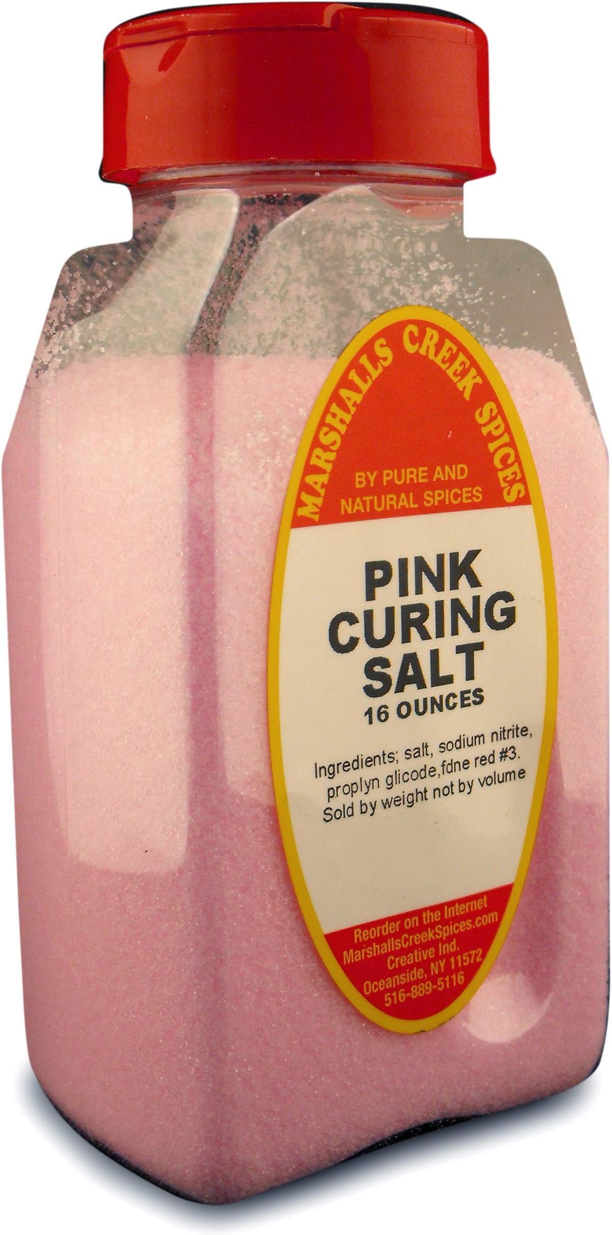 Amazon.com : The Spice Lab Curing Salt #1 (1 Lb Bag) Pink Curing Salt ...