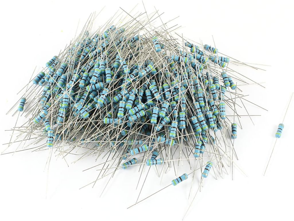 sourcingmap 500 x Replaceable Metal Oxide Film Resistor 470 Ohm 5% ...