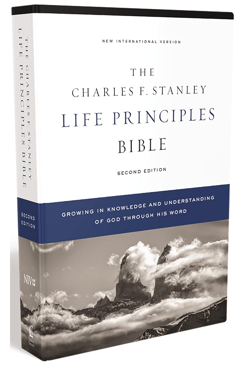 NIV, Charles F. Stanley Life Principles Bible, 2nd Edition, Hardcover ...