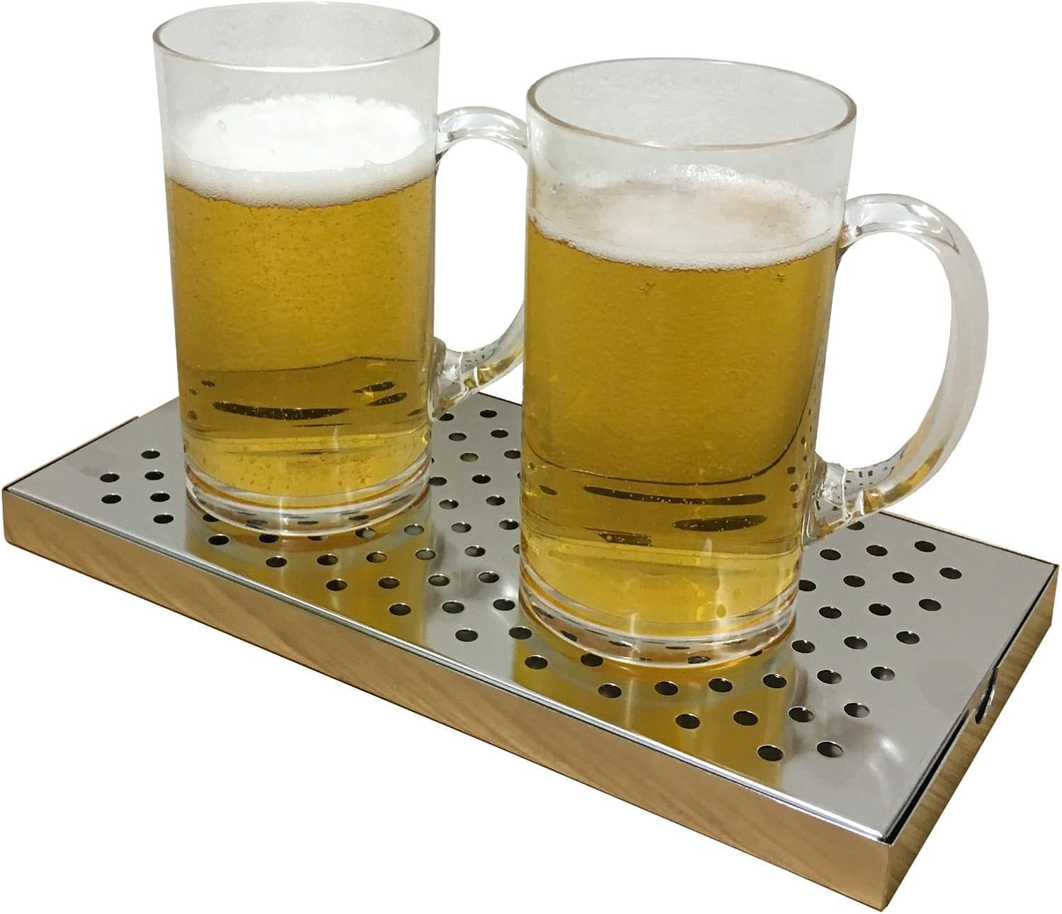 Chef-hub, Rectangle Stainless Steel Beer Drip Tray, Heavy Duty Bar ...