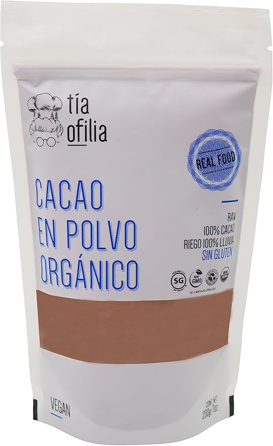 Tía Ofilia | Cacao en polvo orgánico | 100% cacao crudo | Delicioso ...