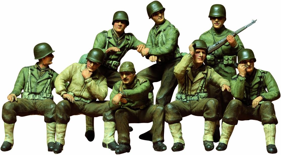 Amazon.com: Tamiya 35080 1/35 US Combat Group : Arts, Crafts & Sewing