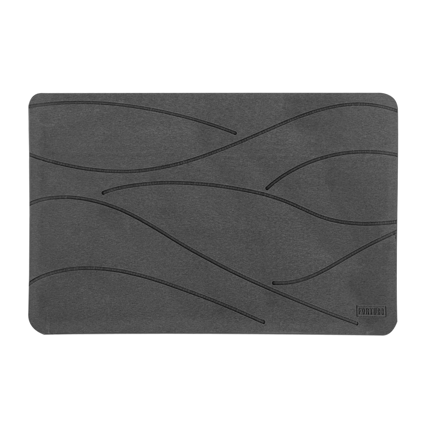 Fortuco - Stone Bath Mat Made of Diatomaceous Earth - Bath Mat Fast ...