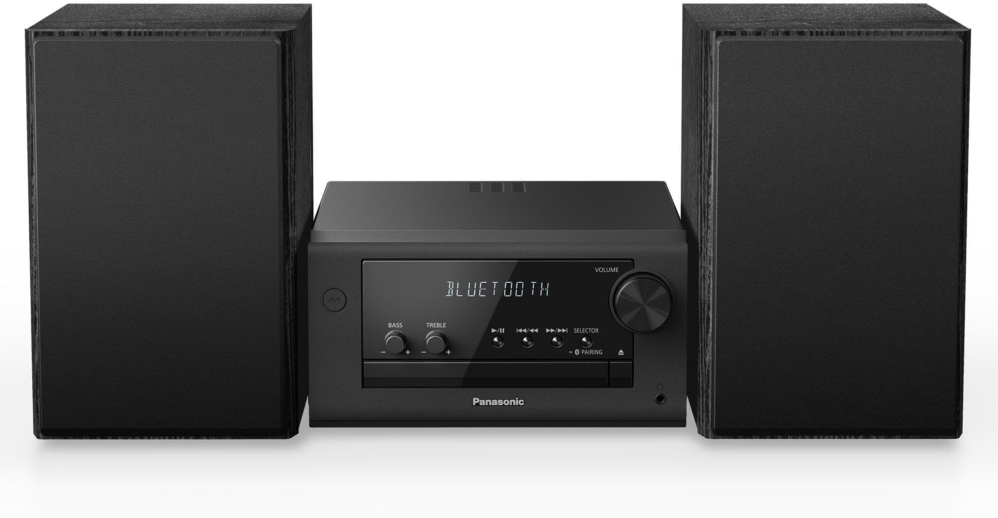 Panasonic Compact Stereo System with CD Player, Bluetooth, FM Radio and ...