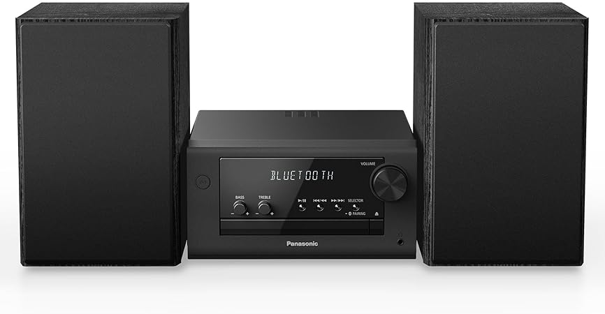 Panasonic SCPM700 Micro System with CD, Radio and Bluetooth, Black ...