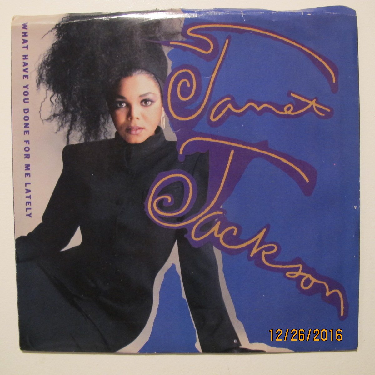 Amazon.com: Janet Jackson - What Have You Done For Me - 7 inch vinyl ...