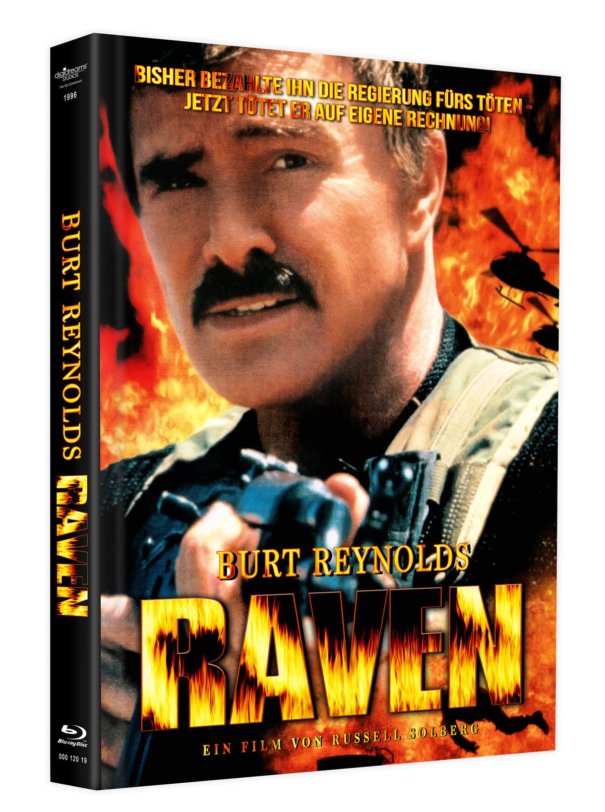 Raven - Mediabook (+ DVD) [Blu-ray]: Amazon.de: Reynolds, Burt ...
