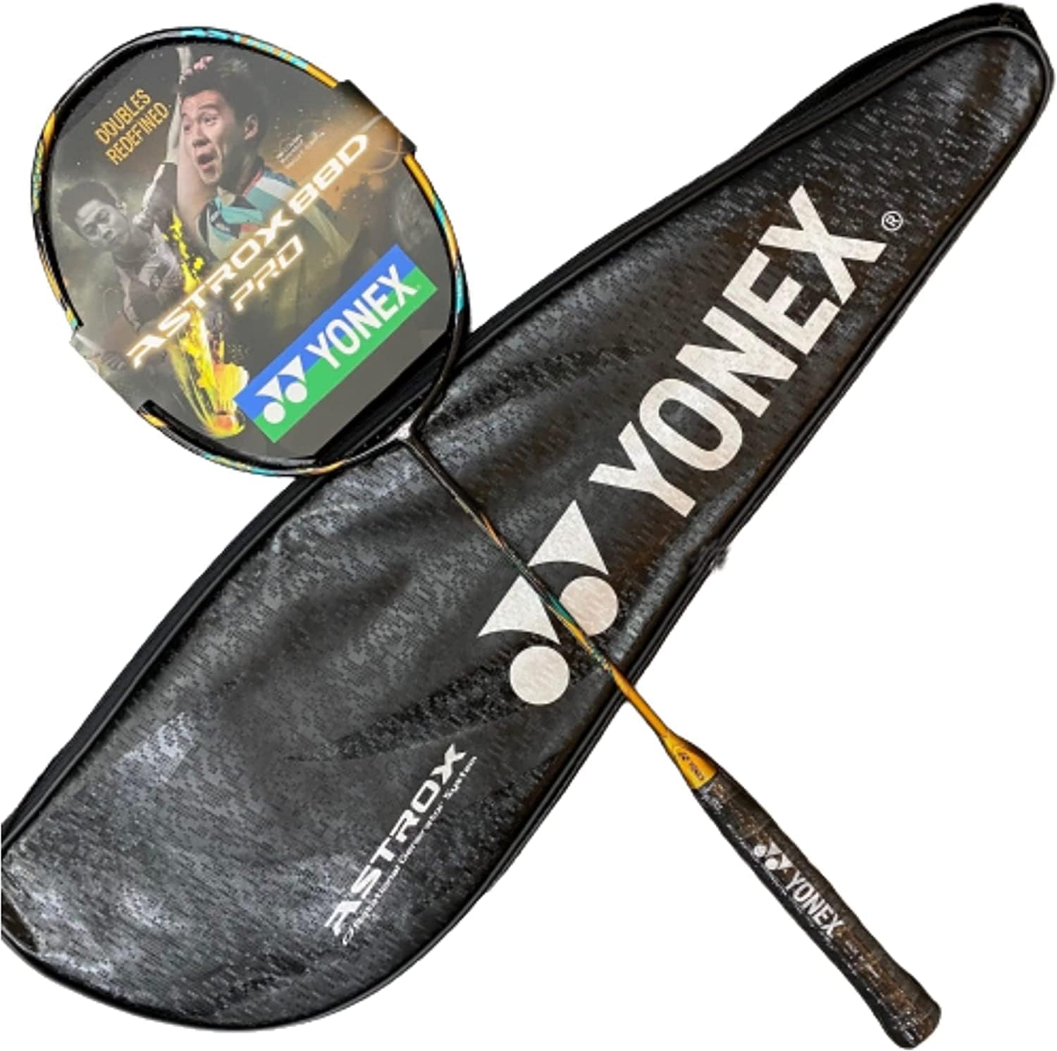 Yonex Astrox 88D Pro Badminton Racquet, 3U5 Camel Gold (Choice of Grip Size, String & Tension ...