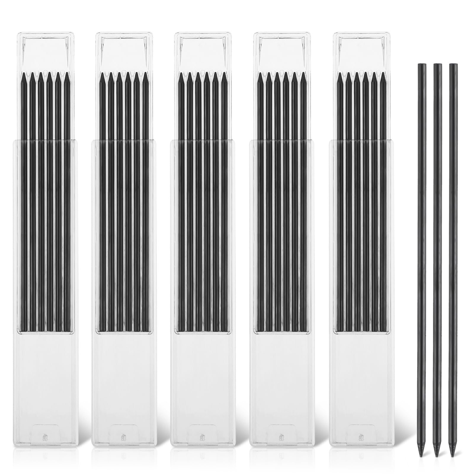 Amazon.com: Ouligay 30 Pieces 2.8 mm Pencil Lead Mechanical Carpenter ...