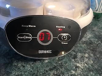 Duronic YM2 Yaourtière électrique programmable 8 pots de 125 ml ...