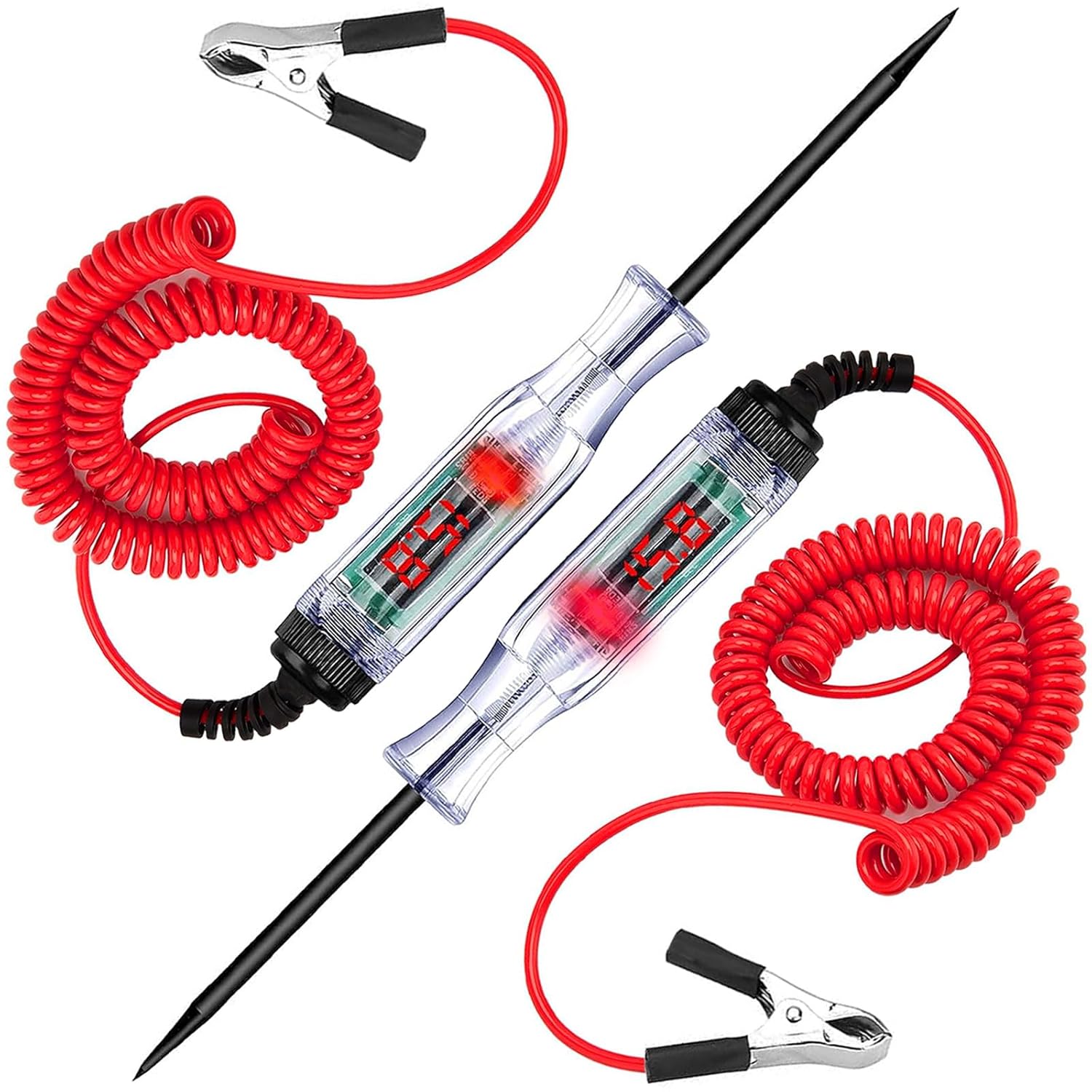 Amazon.com: 2-Pack Automotive Test Light, LED Digital Circuit Tester ...