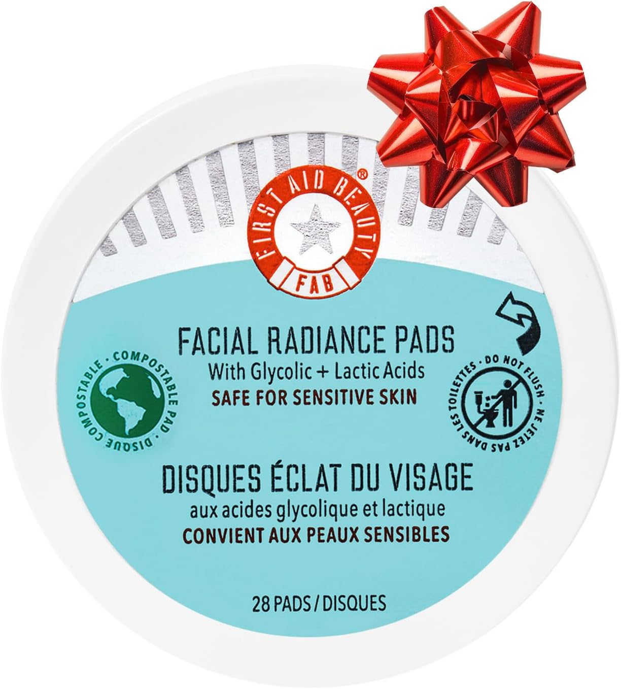 First Aid Beauty Facial Radiance Pads – Daily Exfoliating Pads with AHA ...